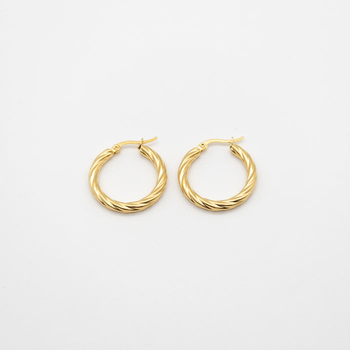Cleo Gold Hoops – ENDLESS & CO.