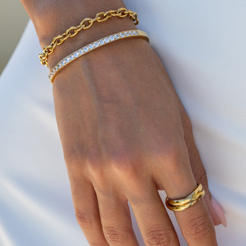 Lexi Gold Bangle – ENDLESS & CO.